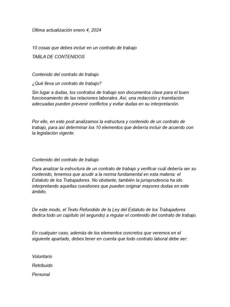 Al Firmar Un Contrato | PDF | Salario | Derecho laboral