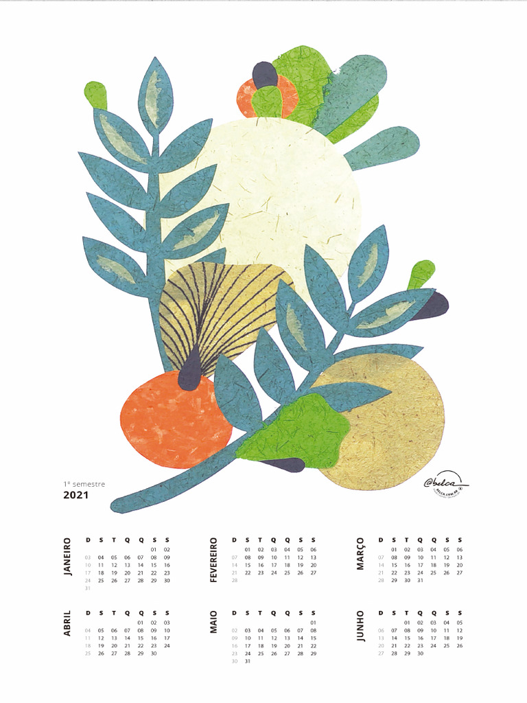 Calendario @belca 2021 - 04 | PDF