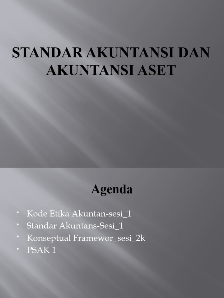 Saaa 2021 Sesi 1 PPT | PDF