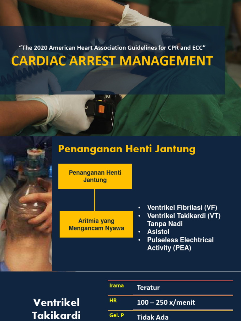 Cardiac Arrest Management | PDF