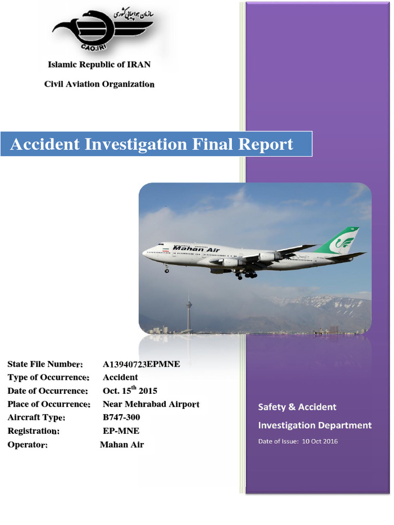 Aviation Accidents Report 686 | PDF | Business