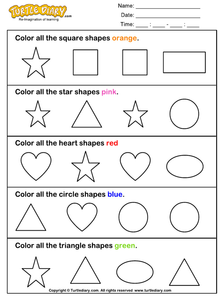 Learning Colors and Shapes | PDF