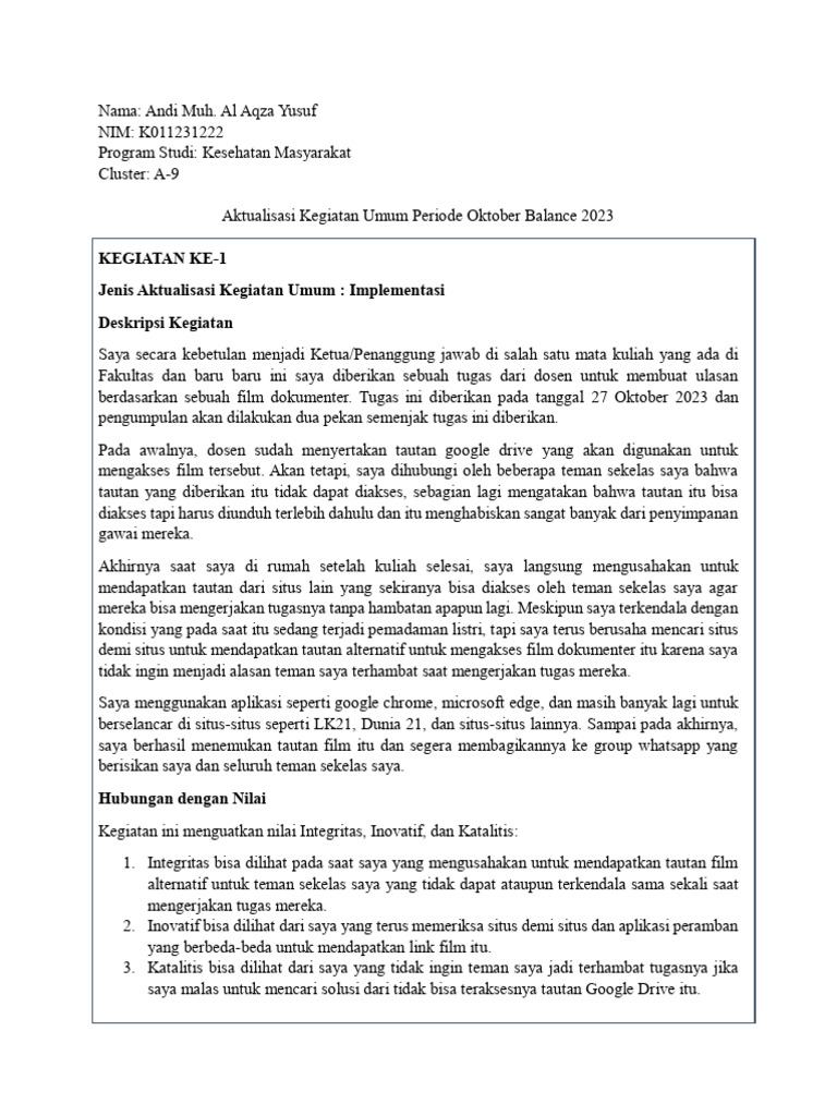 2023 10 31 01 17 53 K011231222 Andi Muh. Al Aqza Yusuf K011231222 Tugas ...