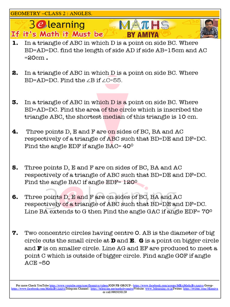 448) Geometry Class 2 ?? ????? NA | PDF