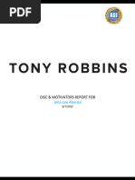 Tony Robbins - The Dickens Process | PDF | Pain | Psychological Concepts