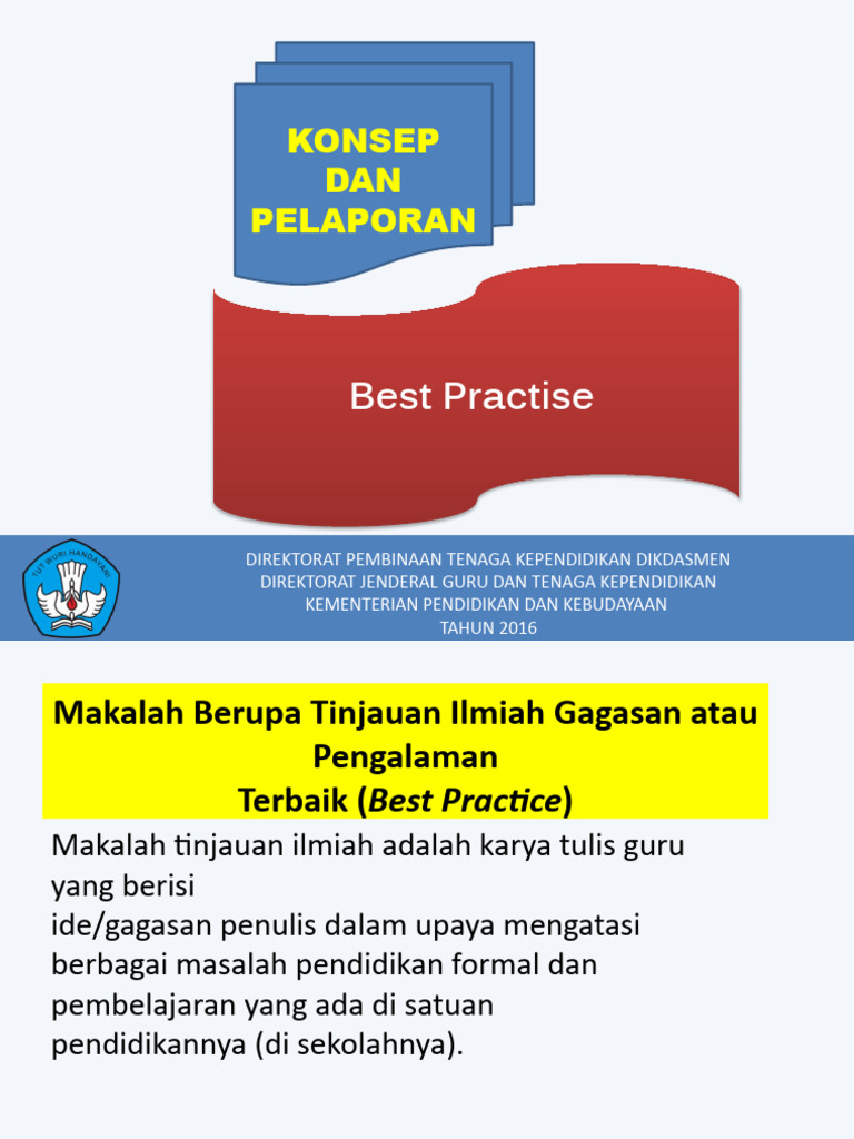 Konsep-Konsep Best Practice | PDF