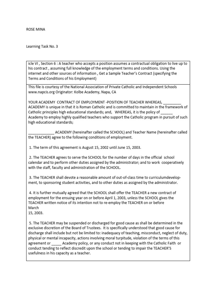 Learning Task3 - Rose Mina | PDF | Career & Growth