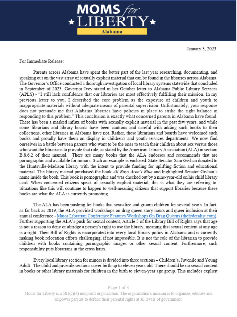 M4L Public Library Press Release | PDF | Libraries | Librarian