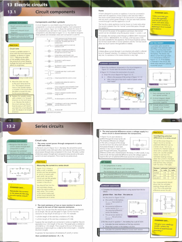 14 - Electric Circuits - Textbook | PDF