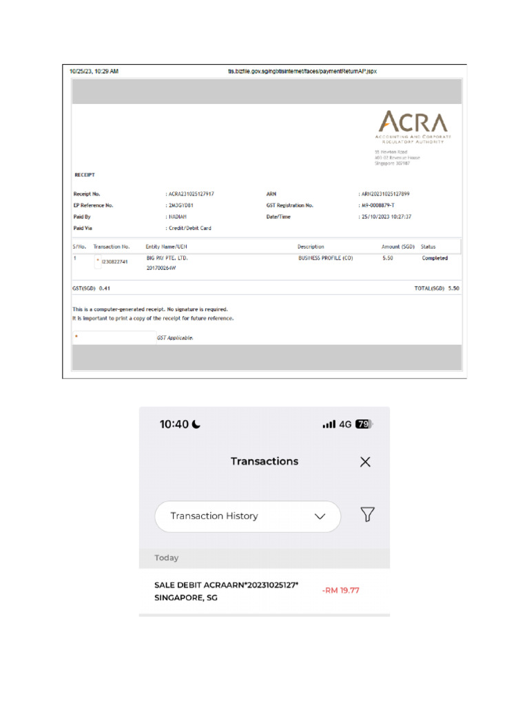 Acra Claim | PDF