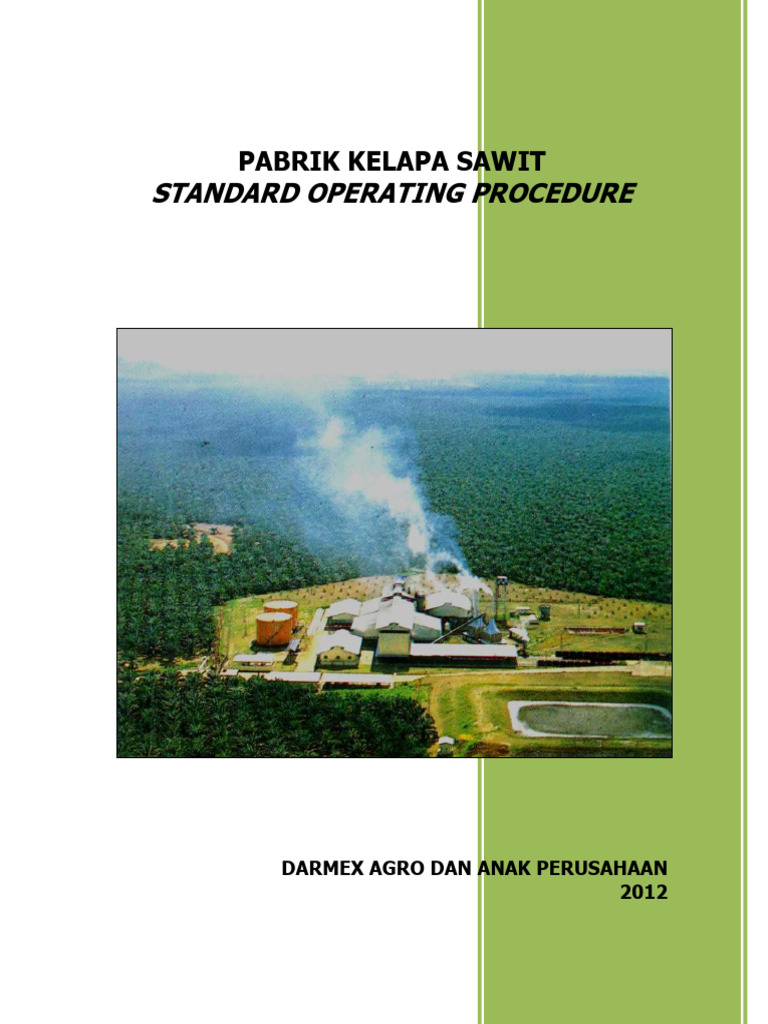 A2. Pabrik Kelapa Sawit - Sop | PDF