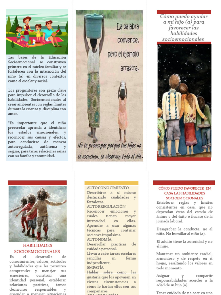 Triptico para Padres | PDF