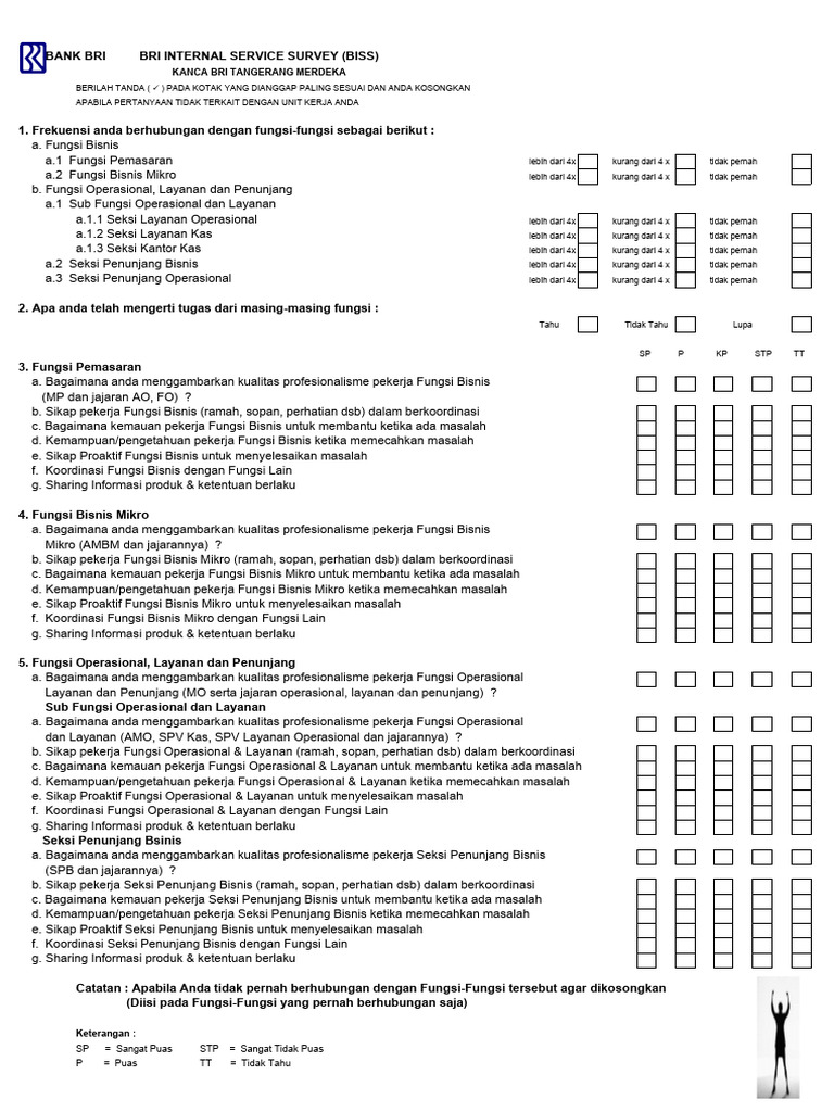 Survey Internal FPK 2019-1 | PDF | Bisnis