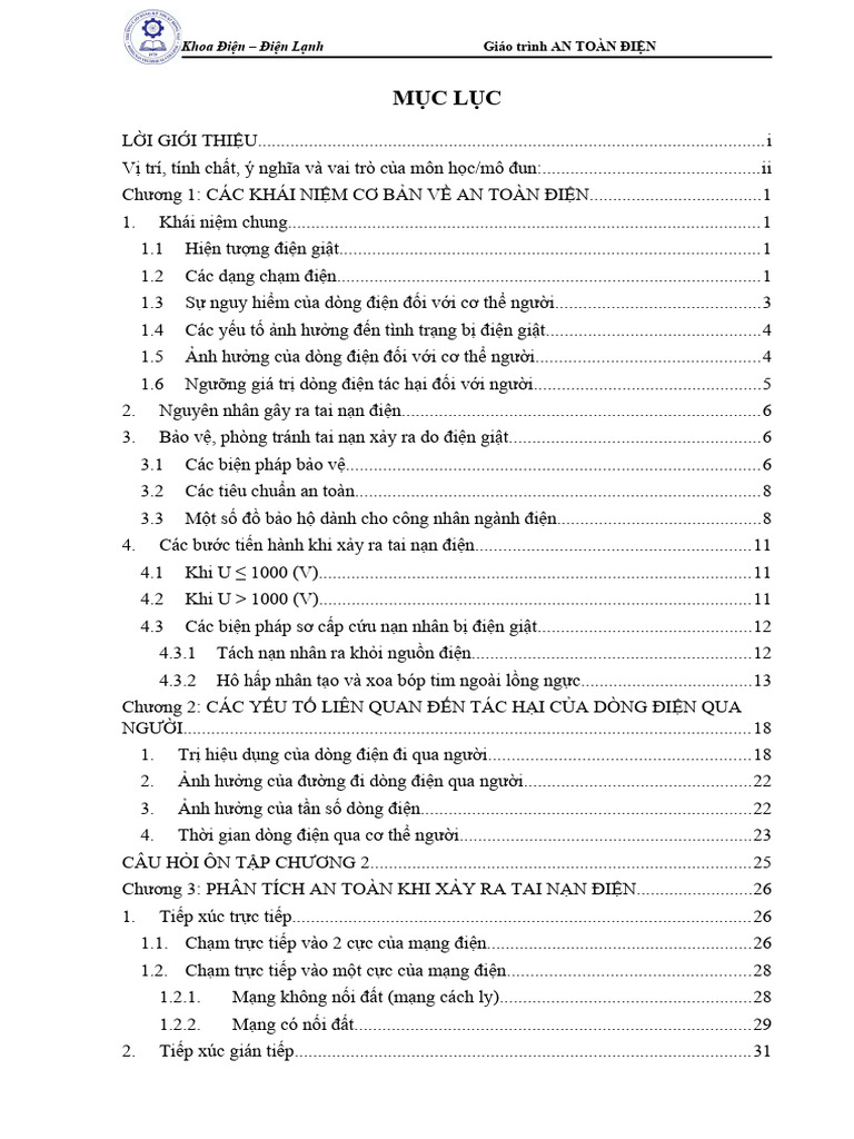 GT An Toan Dien - 06 2021 | PDF