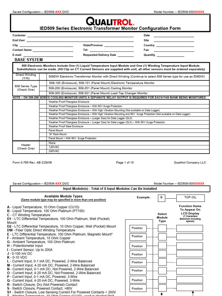 509 Configuracion | PDF