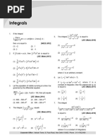 Indefinite Integration Formula Sheet JEE-2 | PDF