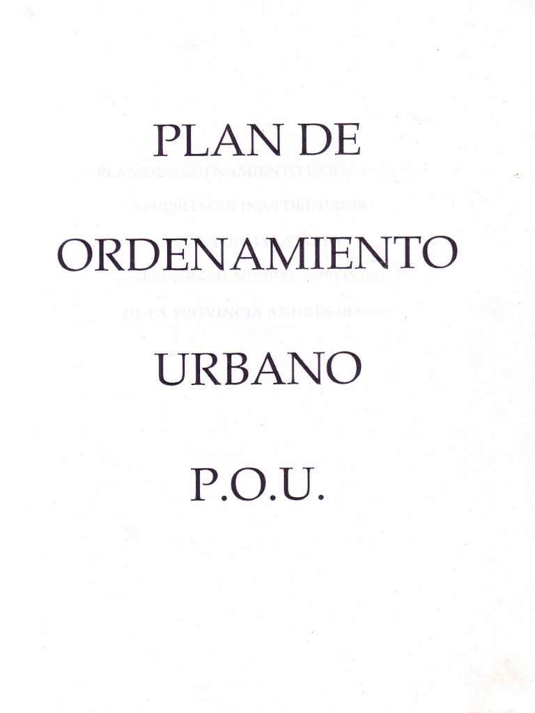 Pou Completo Jcm.2 | PDF