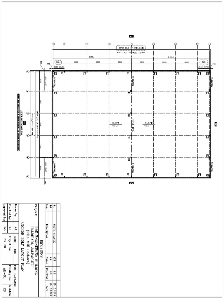 Anchor Bolt Drawing 25-10-2023 | PDF