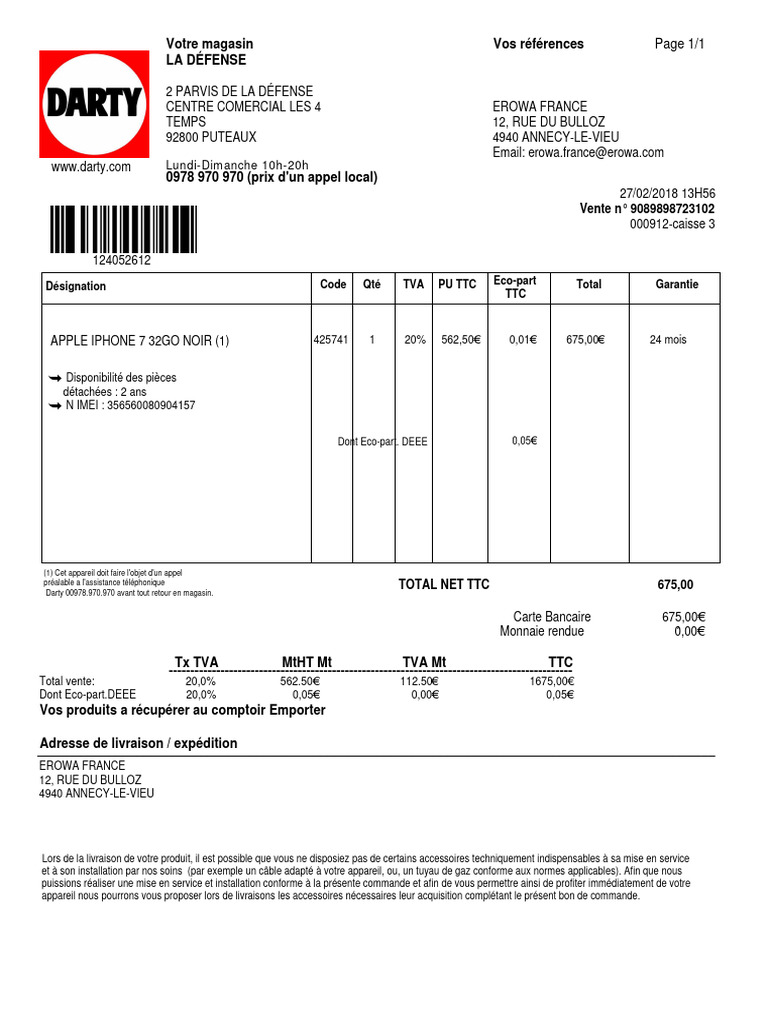 DARTY 2018 22 AA Copie 2 | PDF