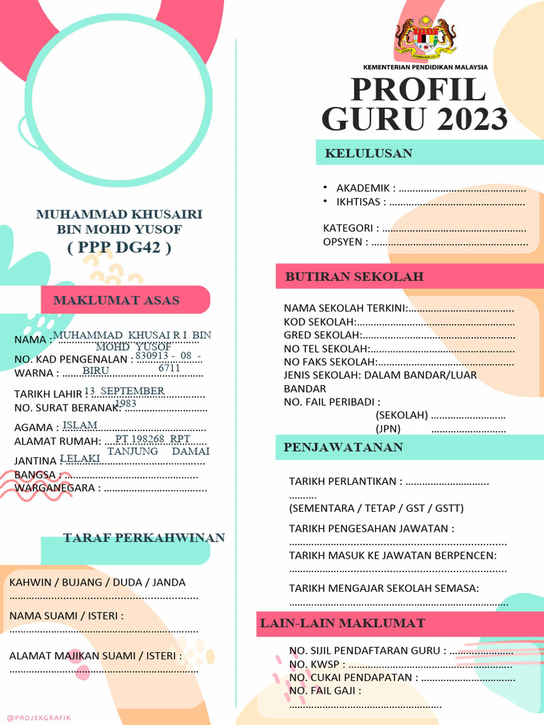 Editable Profile Guru | PDF