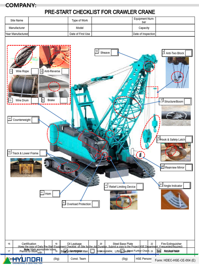 8.1.4 Crawler Crane | PDF | Crane (Machine) | Manufactured Goods