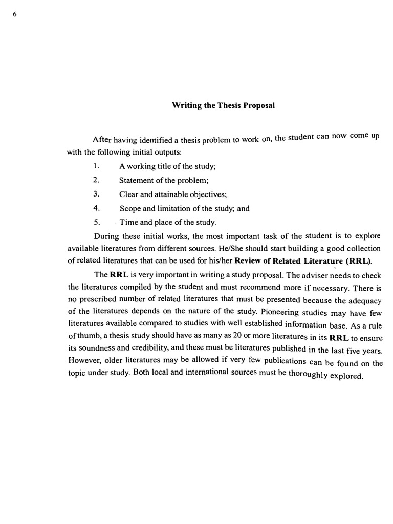CvSU Thesis Writing Format | PDF
