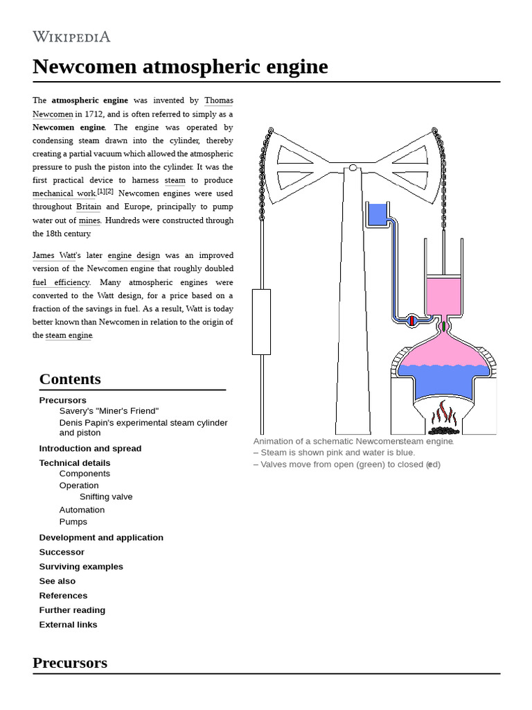 10 Newcomen_atmospheric_engine | PDF