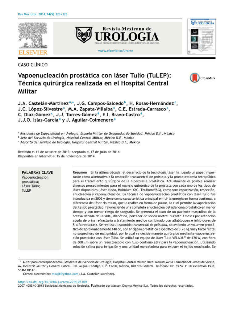 Tu LEP | PDF | Cancer de prostata | Medicina CLINICA