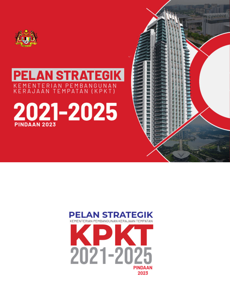 E-Book Pelan Strategik KPKT 2021-2025 (Pindaan 2023) | PDF | Business