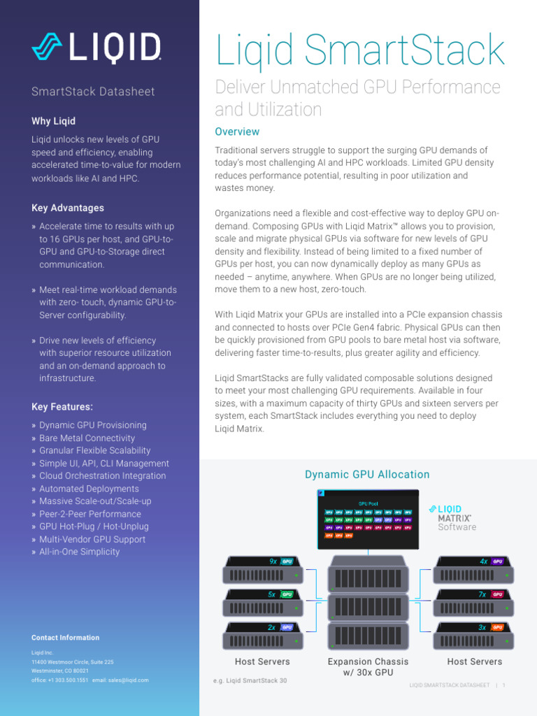 64fa3b51cff2ce1546237d83 Liqid SmartStack 090723 | PDF | Graphics ...
