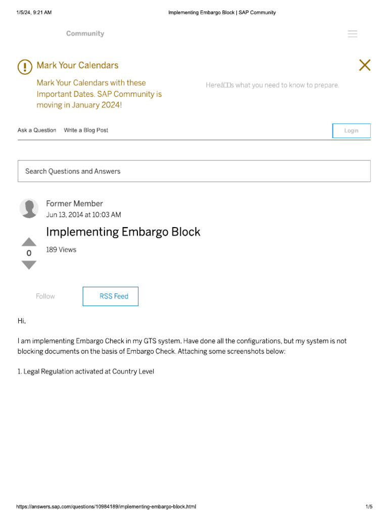 Implementing Embargo Block | PDF