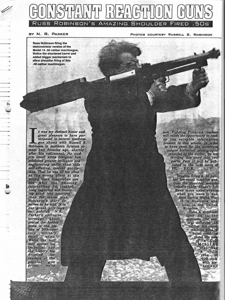 Parker N.R. 1996. Constant Reaction Guns. Fighting Firearms | PDF