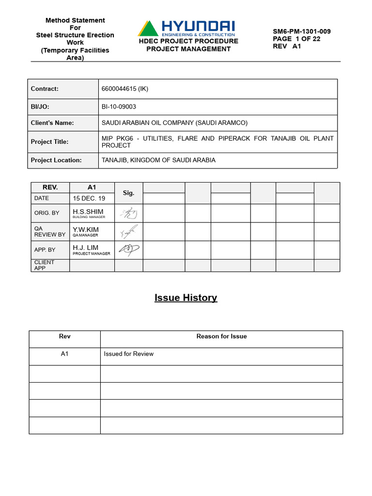 Steel Erection Safety Guide | PDF | Screw | Crane (Machine)