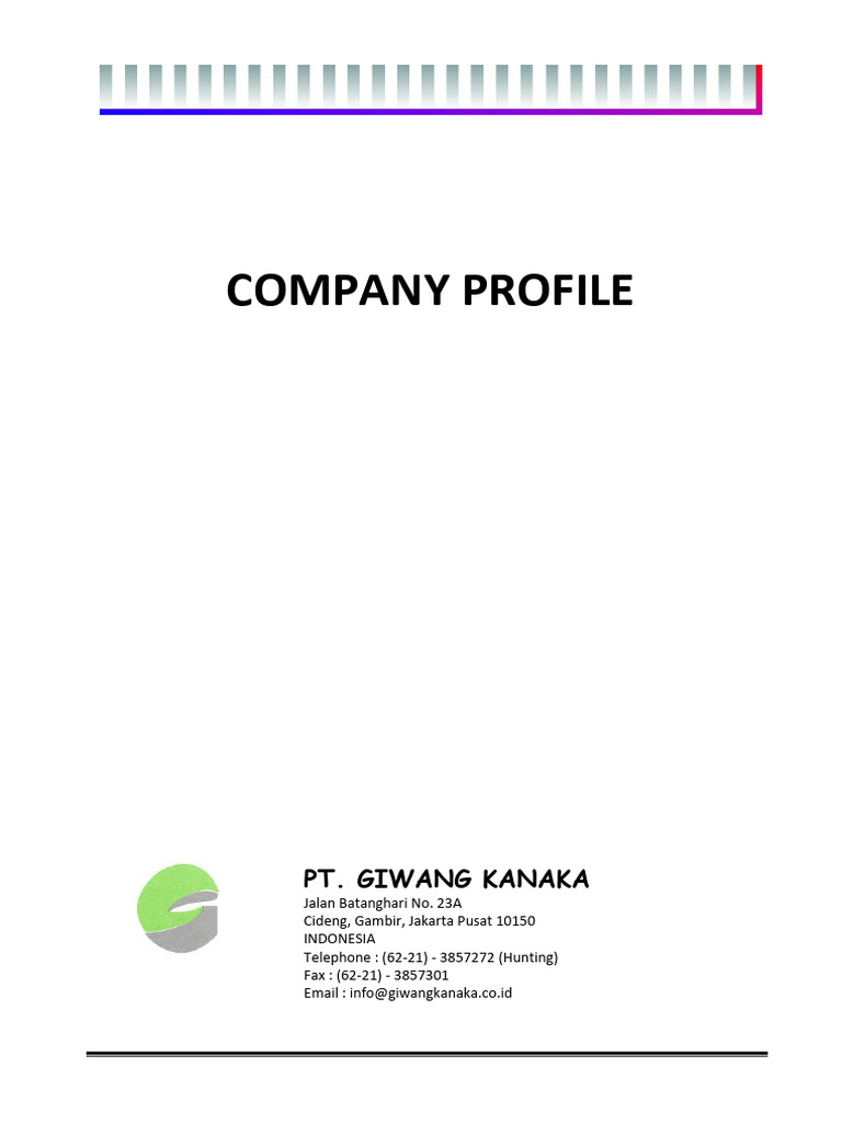 GK Company Profile (English Version) New Address | PDF | Asian ...