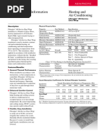JM HVAC Microlite FSK Data Sheet EN | PDF | Duct (Flow) | Fiberglass