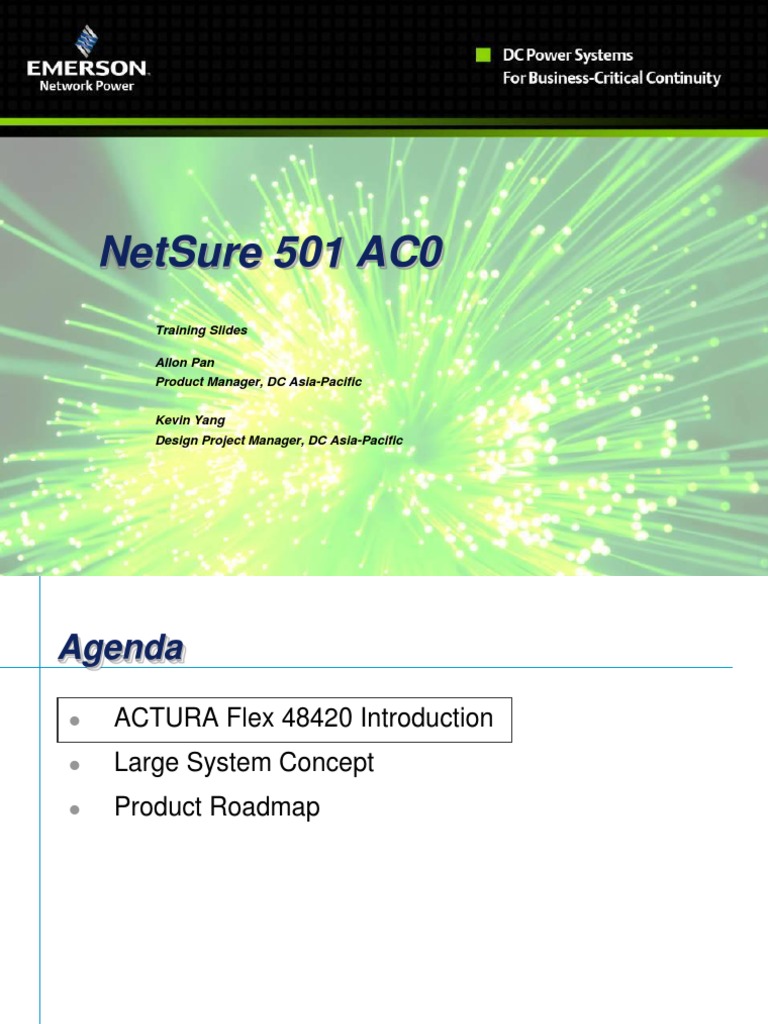 Sales Training Slides - NetSure 501 AC0 (Actura Flex 48420) | PDF ...