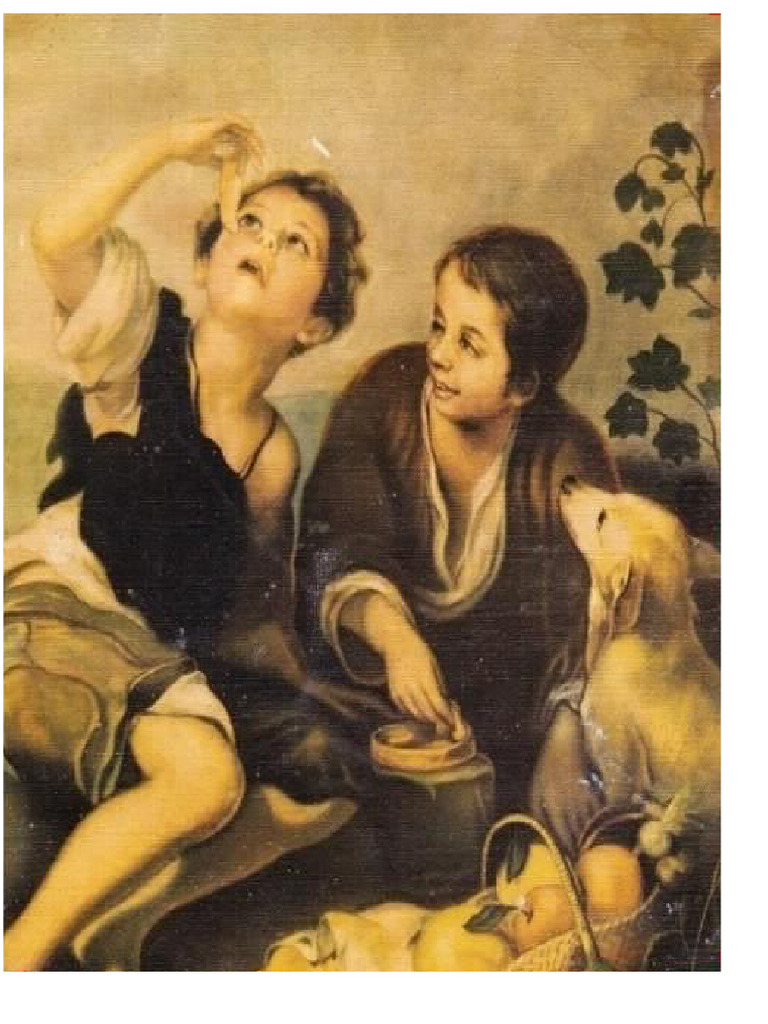 Niños Comiendo Pasteles de Murillo | PDF