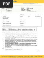 Typhoid Positive Report Format | PDF