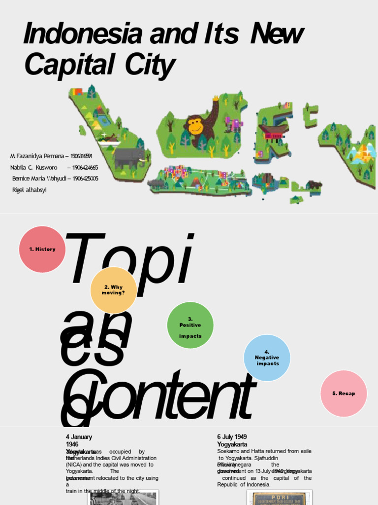 Indonesia and Its New Capital City BARU 2 | PDF | Indonesia