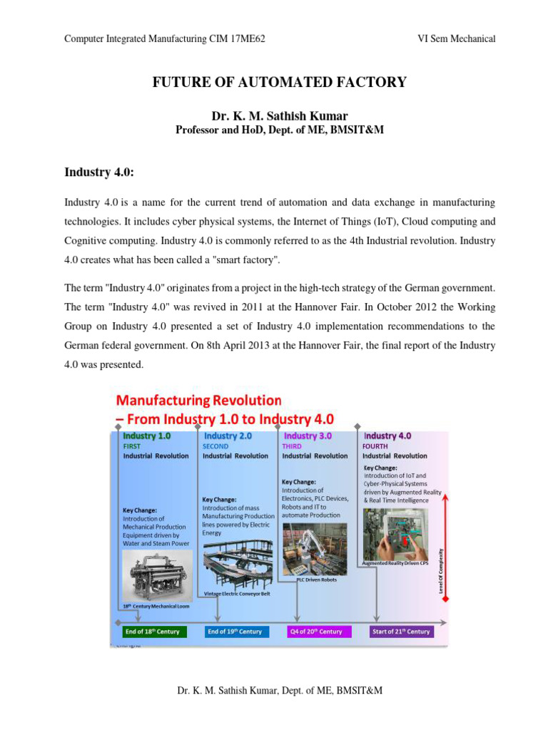 Cim Unit 5 | PDF