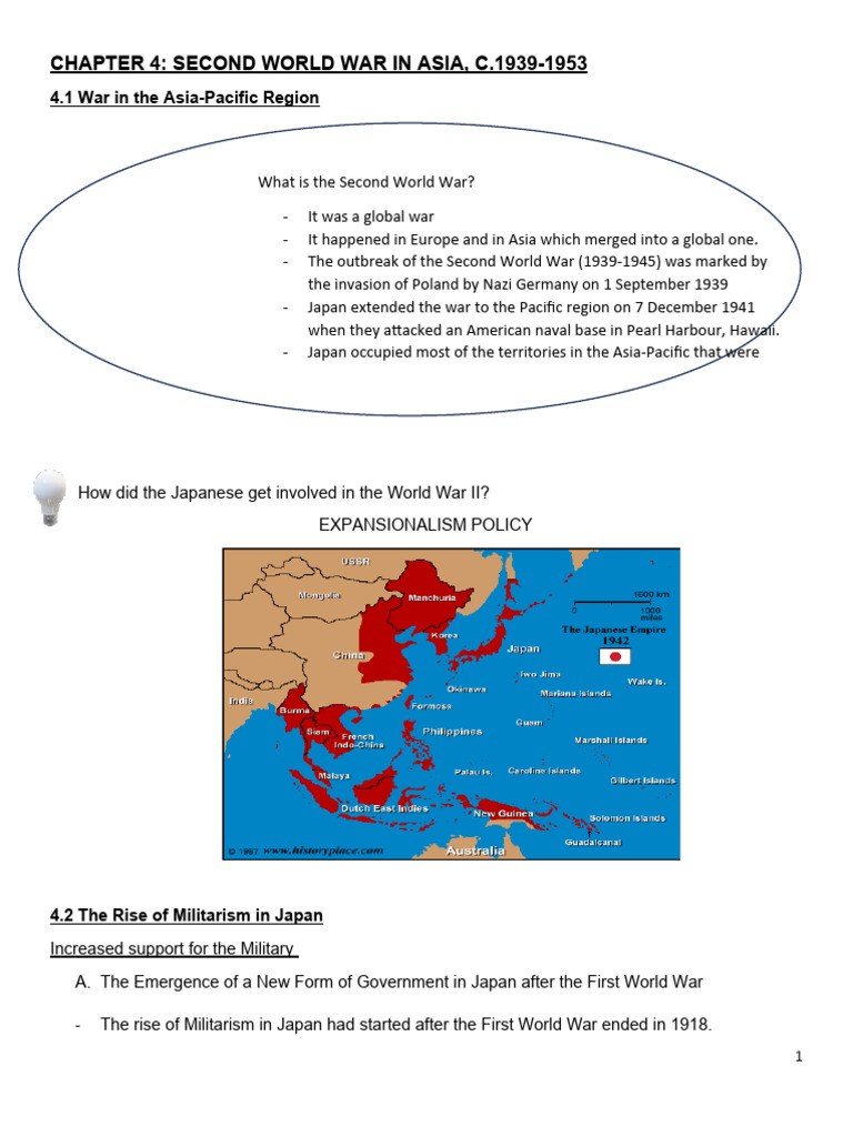 Chapter 4 - Wwii | PDF
