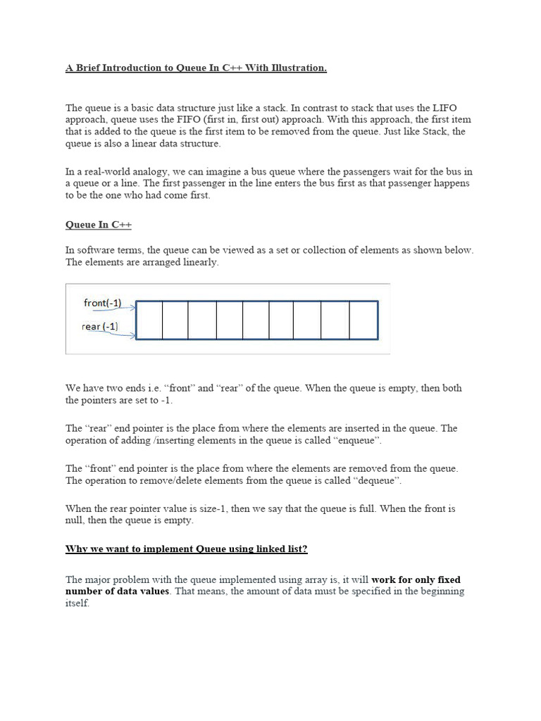 Re Lab Program 1 To 4 Pdf Queue Abstract Data Type Pointer Computer Programming