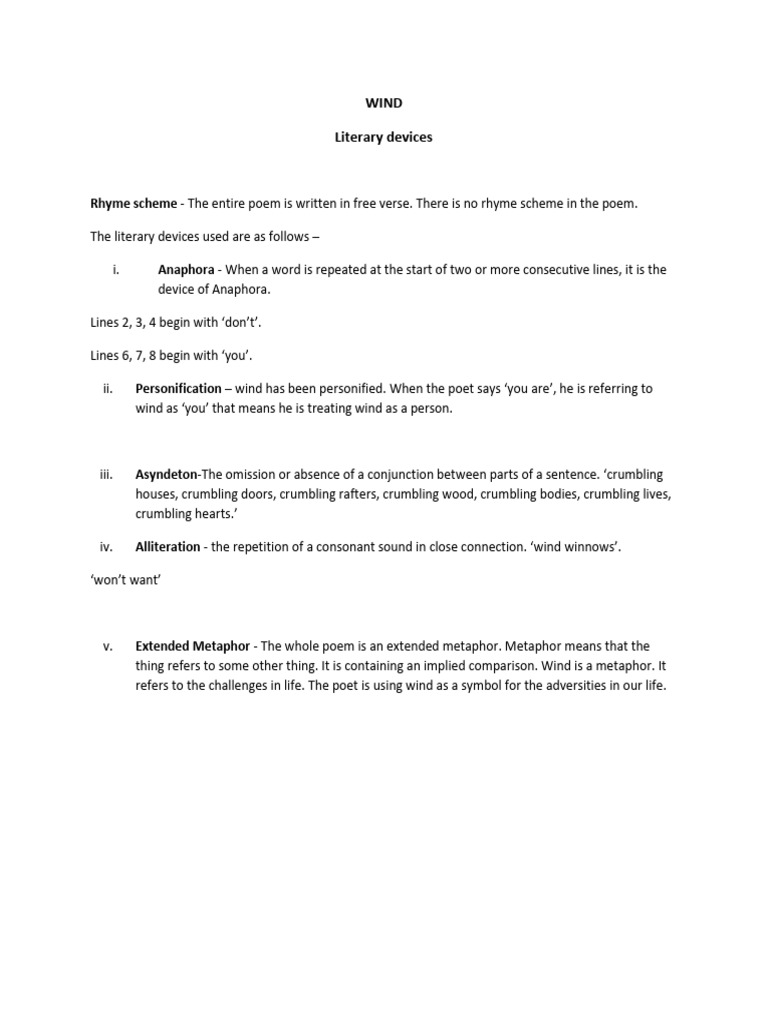 Wind Poietic Devices | PDF