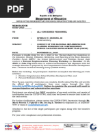 Checklist DepEd Order 7 S 2023 - Disrict | PDF