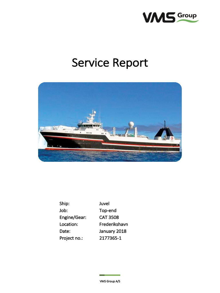 CAT 3508 Engine Overhaul Report | PDF