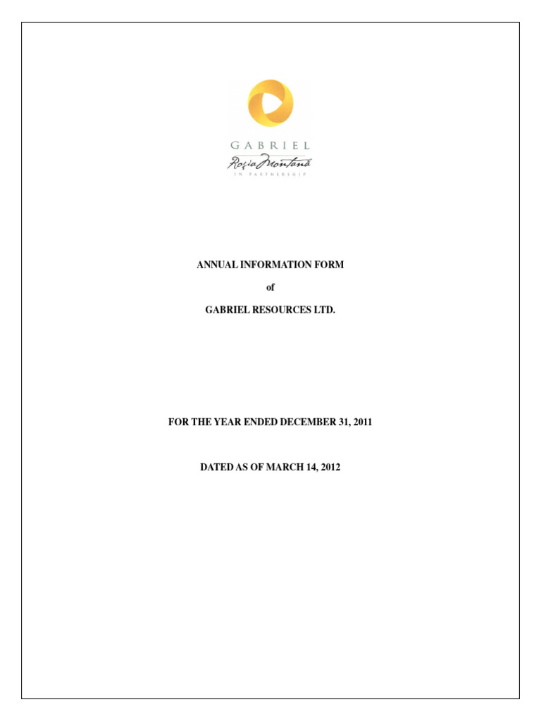 Annual Information Form | PDF | Taxes | Value Added Tax