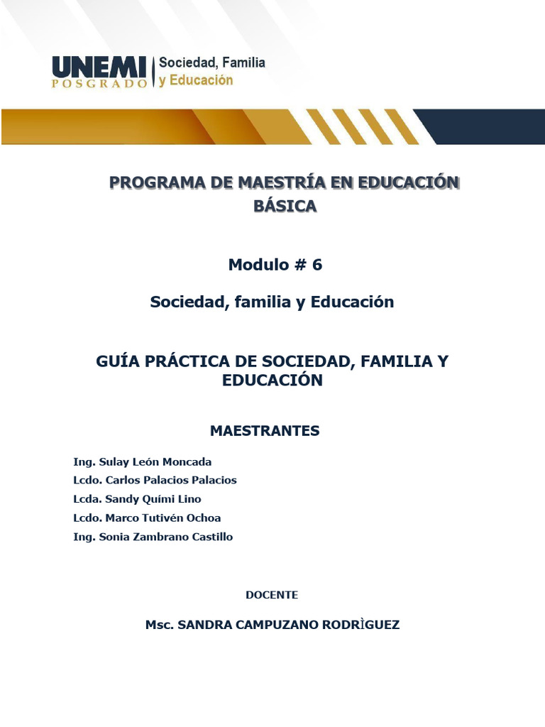 Guia Practica Modulo 6 | PDF