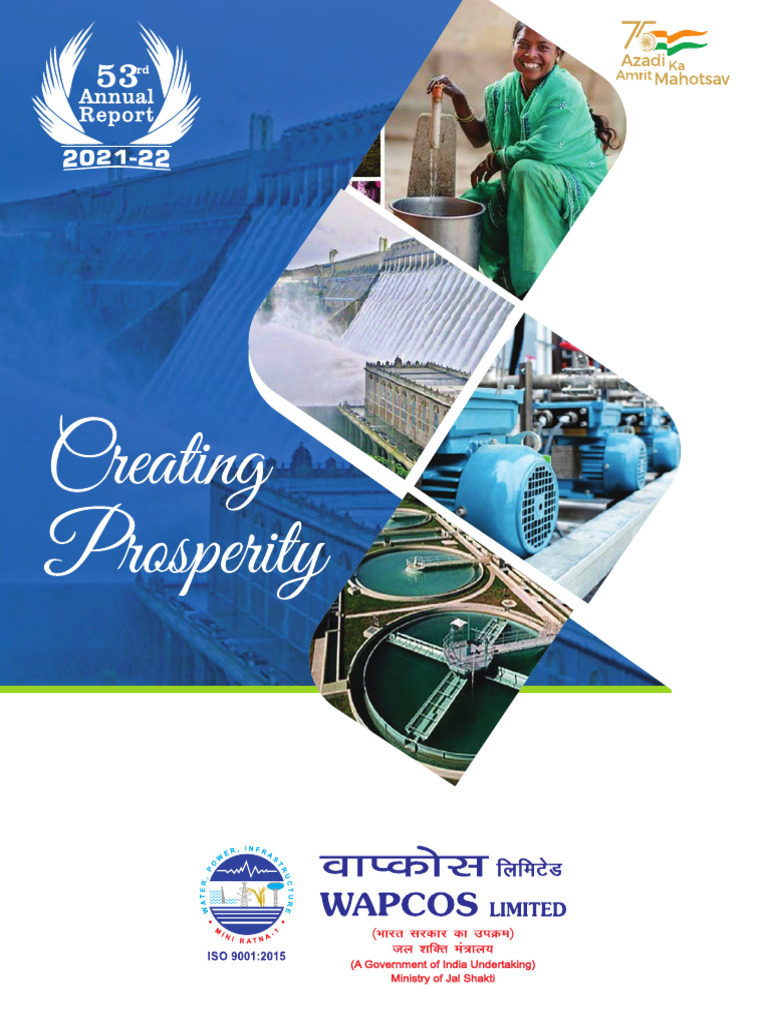 Wapcos Annual Report 2021-22 (English) | PDF | Corporate Social ...