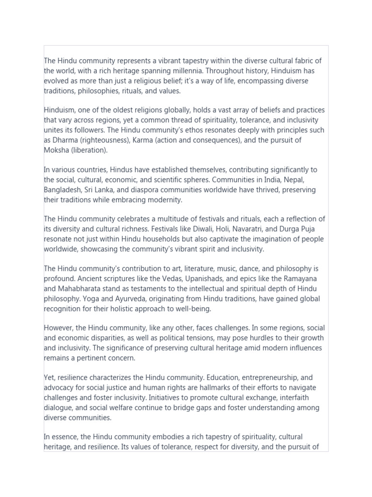 Threads of Tradition Exploring The Vibrant Tapestry of The Hindu ...