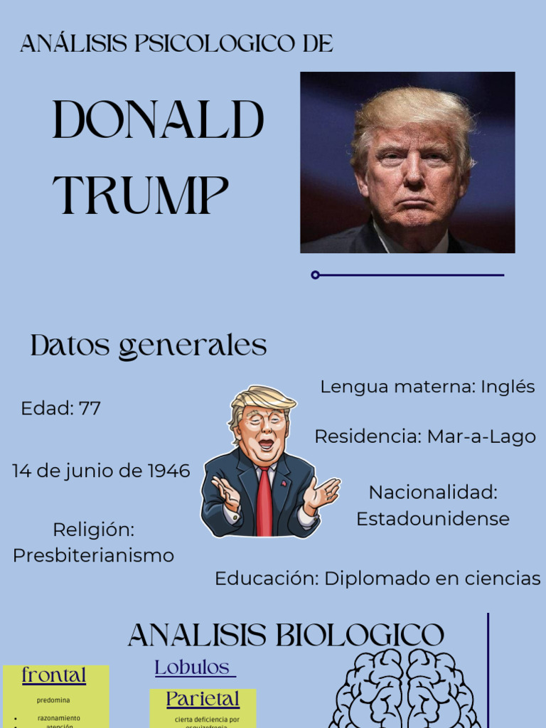 Análisis de Donald Trump | PDF